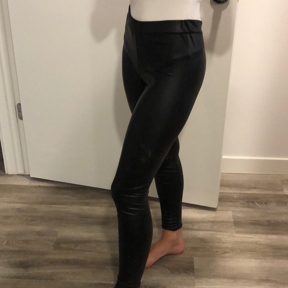 darla jones | Pants & Jumpsuits | Darla Jones Faux Leather Leggings ...
